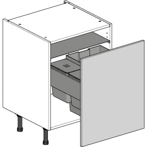 Timber Frame Shore Blue 600 Highline Base Unit with Standard Bin from ...